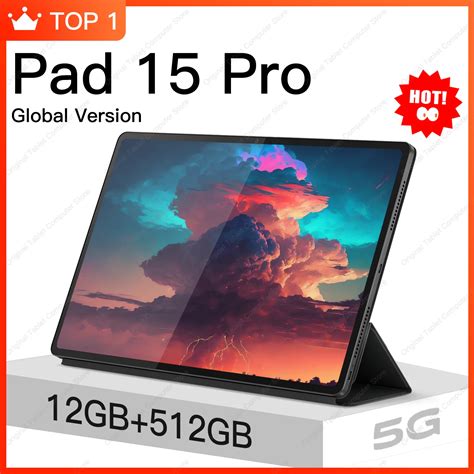 글로벌 버전 태블릿 패드 15 프로 안드로이드 13 12gb 512gb 스냅드래곤 865 5 G듀얼 Sim 카드