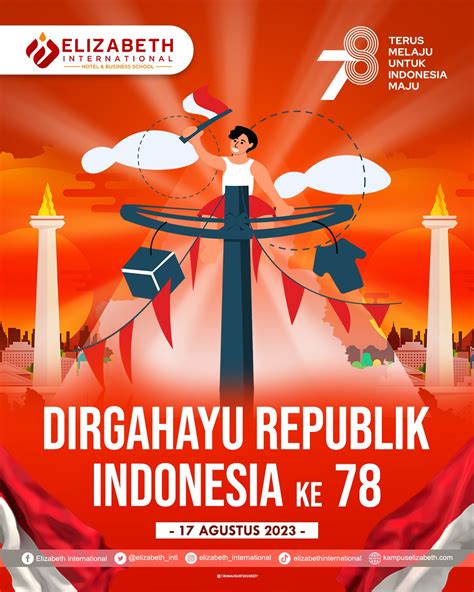 Dirgahayu Republik Indonesia Ke 78 Kampus Pariwisata Bali Kampus