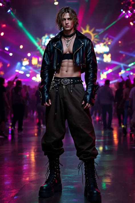 27 Stylish Rave Outfits Festivals For The Ultimate Party Vibe Men