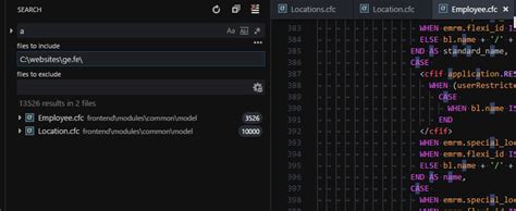 Search Is Only Searching Open Files Issue Microsoft Vscode Github