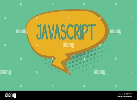Text Sign Showing Javascript Conceptual Photo Computer Programming