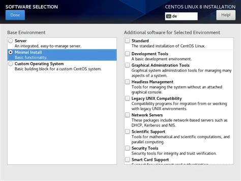 How To Install A Centos 8 Minimal Server