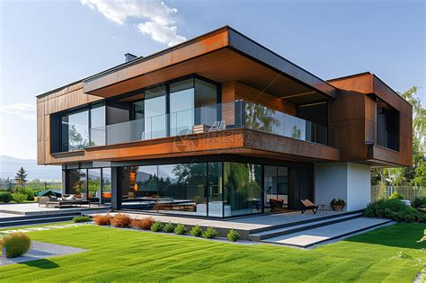 现代别墅建筑高清图片下载 正版图片601258248 摄图网