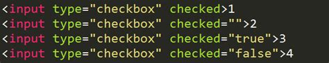 Checked属性 详解 Csdn博客