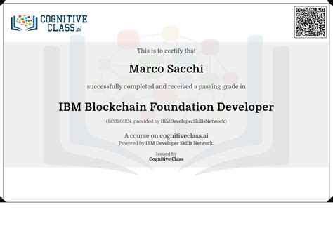 IBMDeveloperSkillsNetwork BC0201EN Certificate Cognitive Class