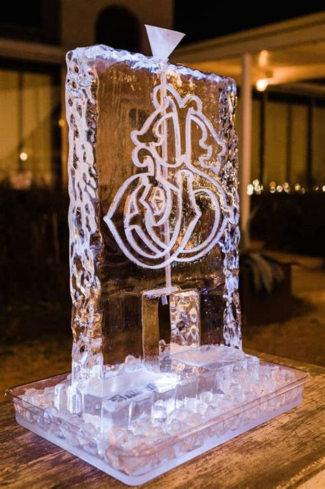 Wedding Ice Sculptures To Inspire Your Spring Wedding Full Spectrum