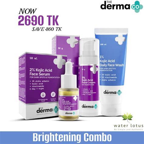 The Derma Co 2 Kojic Acid Serum 2 Kojic Acid Cream 1 Kojic Acid