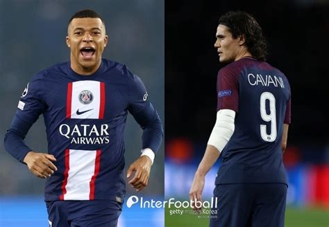 247g 201골 음바페 301g 200골 카바니 제치고 Psg 황제 즉위