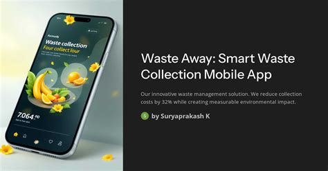 Waste Away Smart Waste Collection Mobile App Waste Away Smart Waste Collection Mobile App