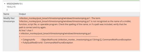 Timestomping PBA Fails On Windows Issue 1405 Guardicore Monkey