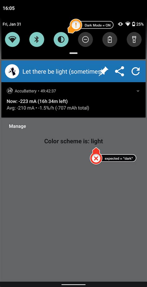 not detecting night mode on android · issue 34 · expo react native appearance · github