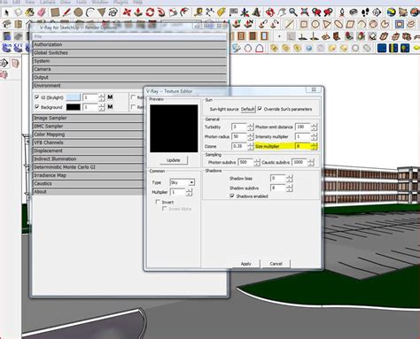 Soft Shadows In Vray Sketchucation