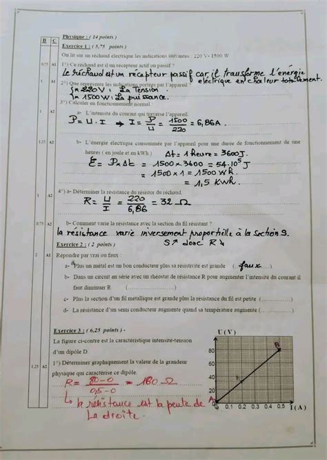 2 ème Technologie De Linformatique Physique Devoir De Contrôle N1