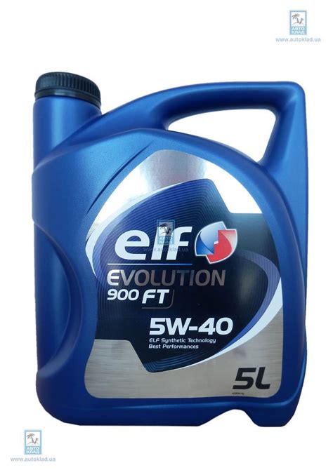 ELF 5W-40 Evolution 900 FT 5л Масло моторное | Цена: 574 грн