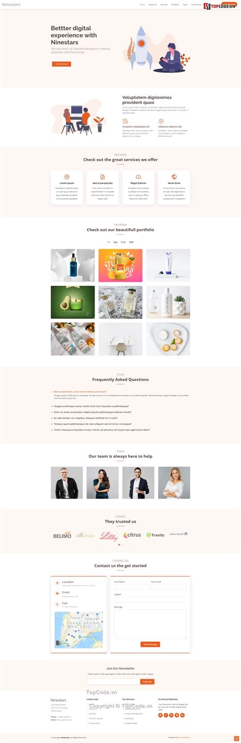 Template Website Giới Thiệu Sản Phẩm Và Trải Nghiệm Kỹ Thuật Bootstrap 4 Html5 Chuẩn Seo