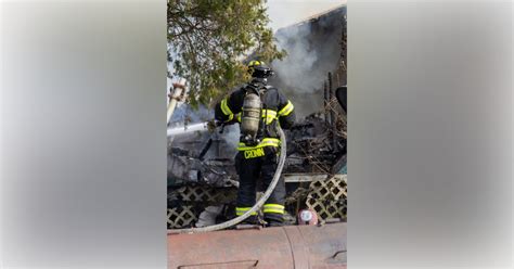 Marion County Firefighters Battle Mobile Home Fire In Citra Ocala