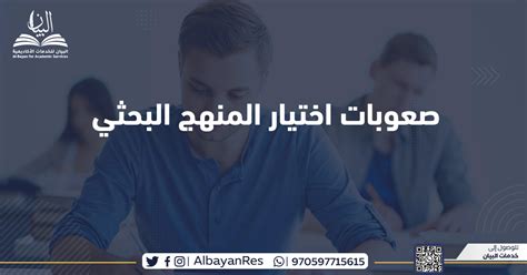 البيان للاستشارات الأكاديمة والبحثية منهجية البحث العلمي تعريفها