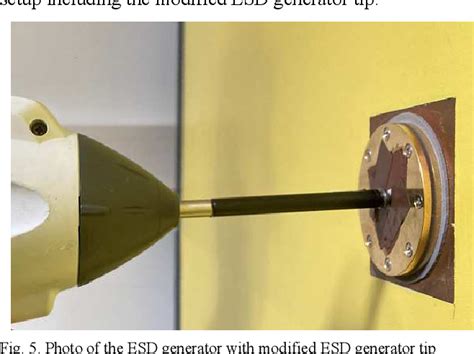 Figure 5 From Modified Esd Generator To Emulate Body Worn Equipment Esd And Human Skin Esd