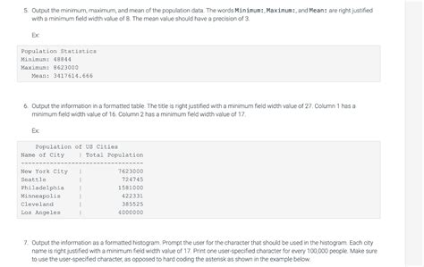 Solved 172 Project 2 Statistics And Visualization Of Data