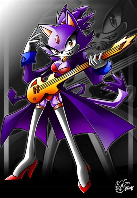 Blaze The Cat Rockstar 2 By Archiven On Deviantart