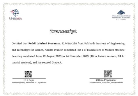 Lakshmi Prasanna Reddi On Linkedin Hello Everyone 🤗 🤗 Exciting News☺️ Just Finished The