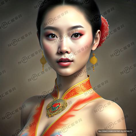 Ai创作图美女 昵图网
