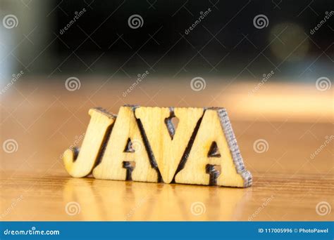 The Word Java Stock Photo Image Of Keyboard Note Computer 117005996