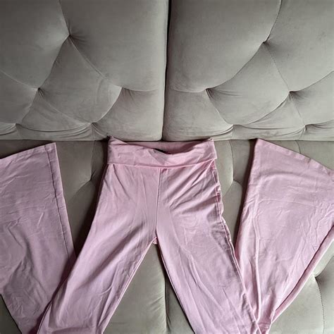 The Naomi Low Rise Fold Over Flared Leggings In The Depop