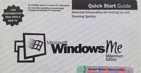 Microsoft Windows Me Millennium Edition Upgrade Edition