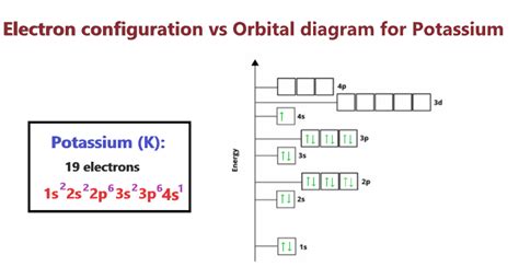 Potassium Orbital Diagram Electron Configuration And Valence Electrons