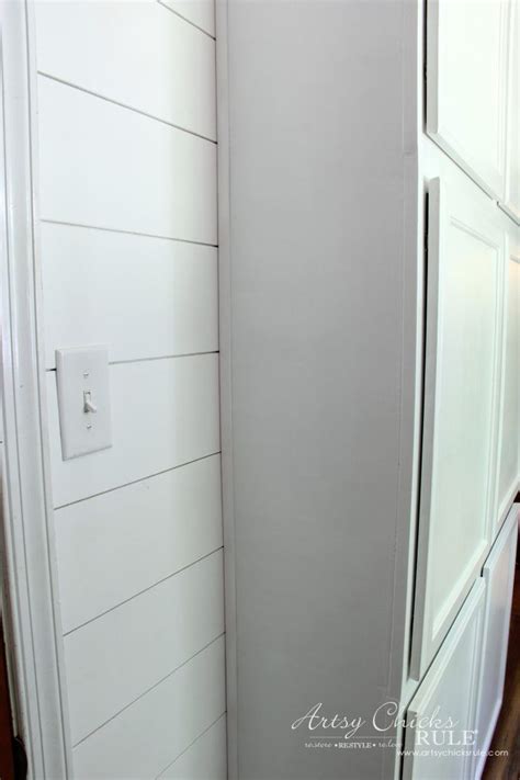Diy Faux Shiplap Get The Look Without The Expense Shiplap Wall Diy