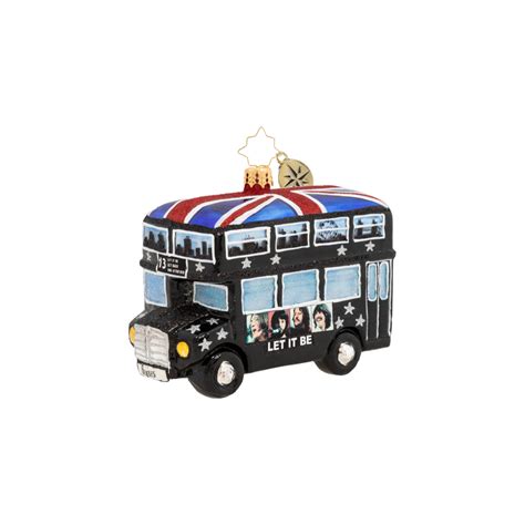 The Beatles X Christopher Radko Let It Be Christmas Ornament The