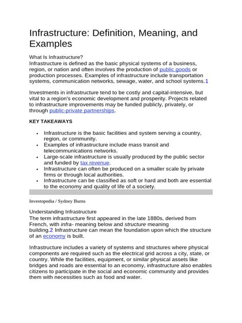 infrastructure pdf infrastructure economies