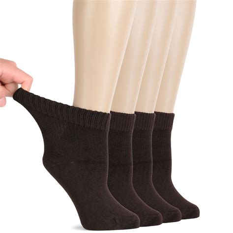 Hugh Ugoli Women Diabetic Ankle Socks Super Soft And Thin Bamboo Socks