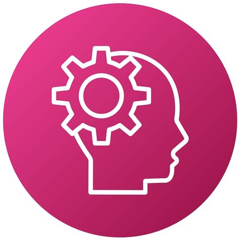 Premium Vector Vector Design Thinker Icon Style