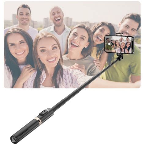 Selfie stick kijek do zdjęć tripod statyw pilot Bluetooth cm Biały złoty Akcesoria