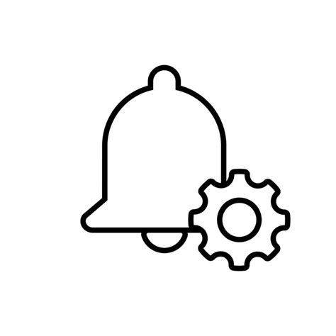 Notification Icon Vector Alarm Illustration Sign Message Symbol Or Logo 24235630 Vector Art