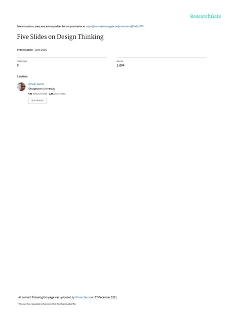 fiveslidesondesignthinking 1 pdf design prototype