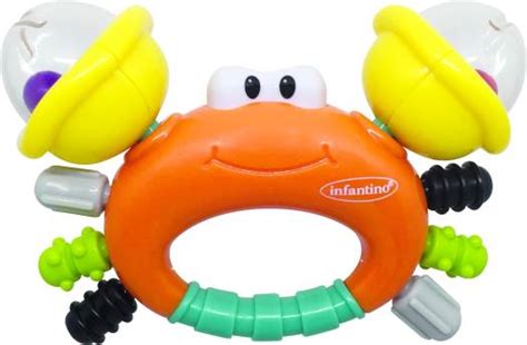 Infantino Sand Crab Rattle And Teether Buy Best Price In Uae Dubai Abu