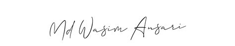 81 Md Wasim Ansari Name Signature Style Ideas Unique Electronic Signatures