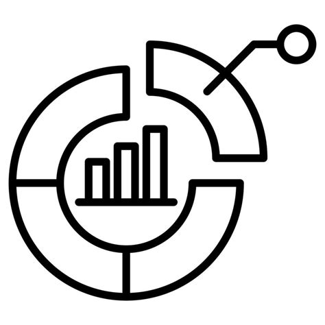 market segmentation icon line vector illustration 36710617 vector art
