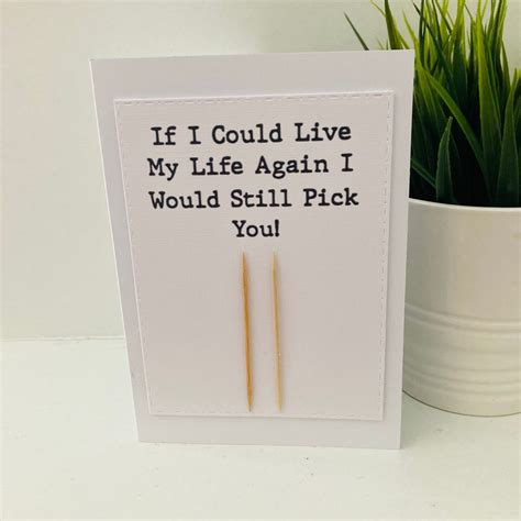 5 Year Wood Wedding Anniversary Card For Husband Or Wife Personalised