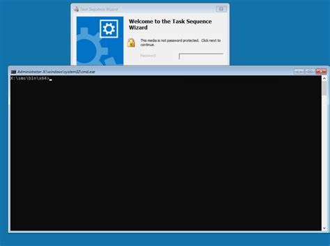 how to enable command support console in winpe f8