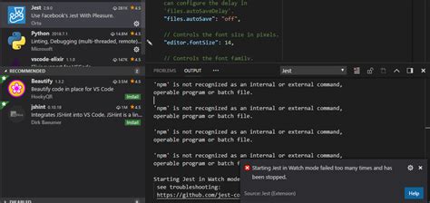 No Way To Use Jest Installed Within Windows Subsystem For Linux · Issue