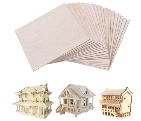Balsa Wood Thin Modelling Wood Arts And Crafts Plane Boat Train