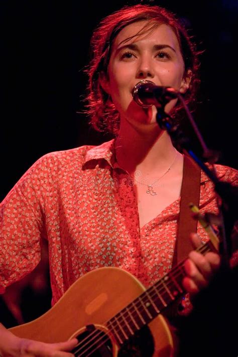 Lisa Hannigan Performing At Rockwood Music Hall Editorial Image Image