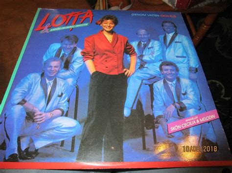 Lotta And Anders Engbergs Orkester Genom Vatten Köp På Tradera