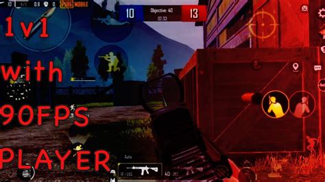 Tdm 1v1 With 90fps Player Pubg Mobile Youtube