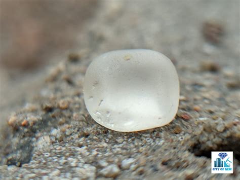 Natural White Sapphire Rough Gemstone ( Colourless Sapphire - Pure ...