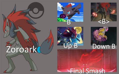 Zoroark Ssb Moveset By Hyrule64 On Deviantart